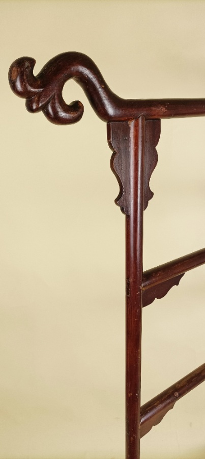 Antique Chinese Carved Hall Stand - Clothing Rack