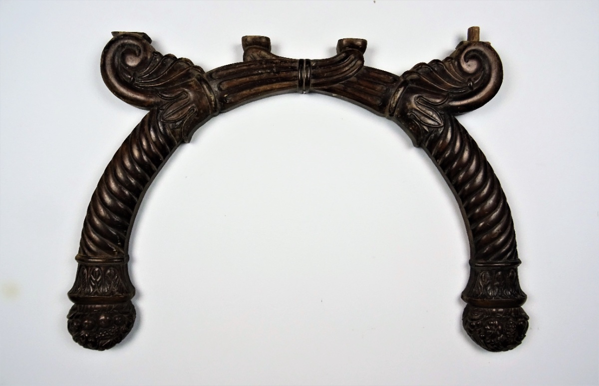 Antique Italian Cornucopia Carving