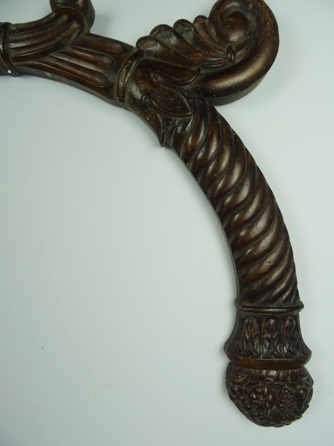 Antique Italian Cornucopia Carving
