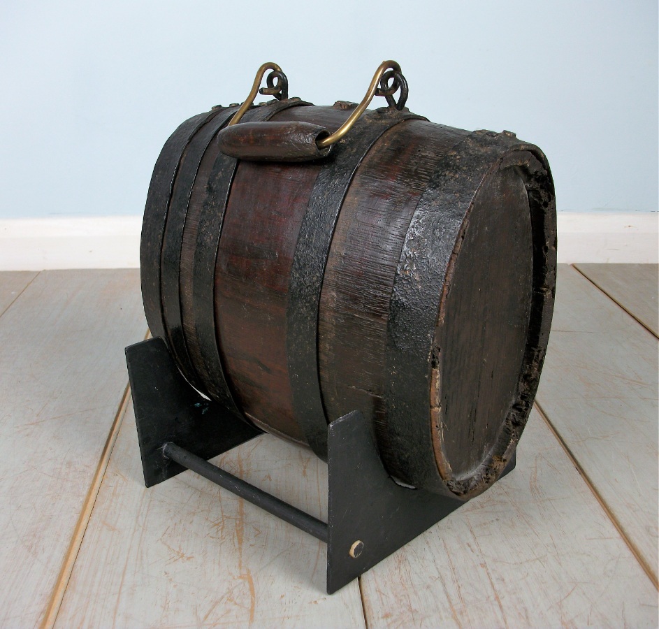18th Century Oak Ships Spirit Barrel from HMS Royal George